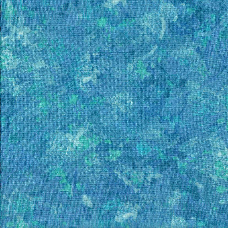 Bahama Blue Chroma Basic Tonal Blender Quilting Fabric - Find a Fabric